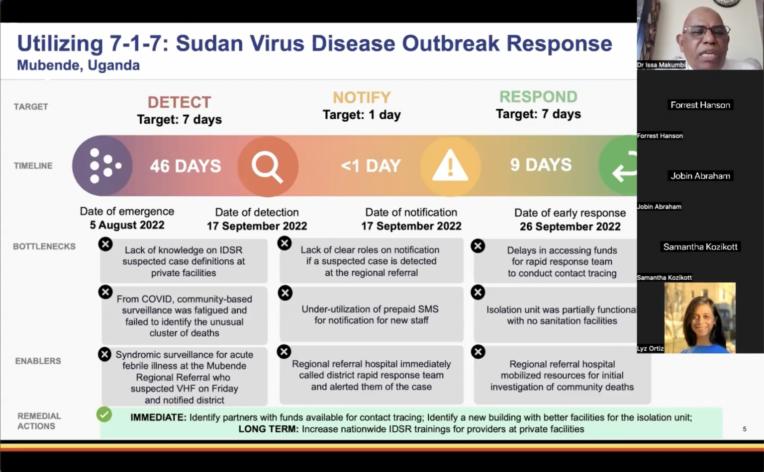 Webinar: How the 7-1-7 Approach Improves Epidemic Preparedness and Response