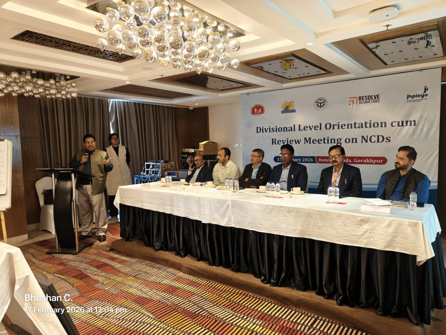 Capacity-building for hypertension and diabetes care in India